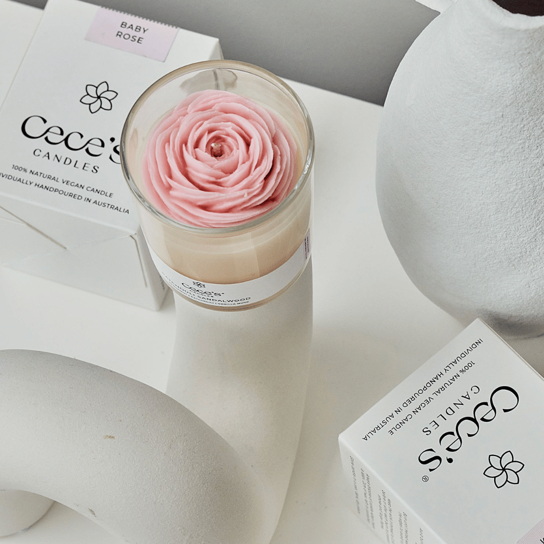 Cece's Candles - Baby Rose | Cece's Candles